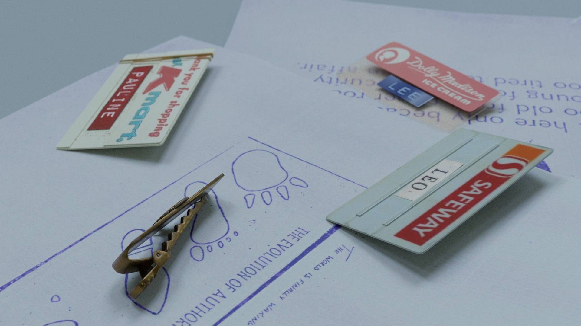 3D Various Nametags And Office Humor Ditto Copies - TurboSquid 1936495