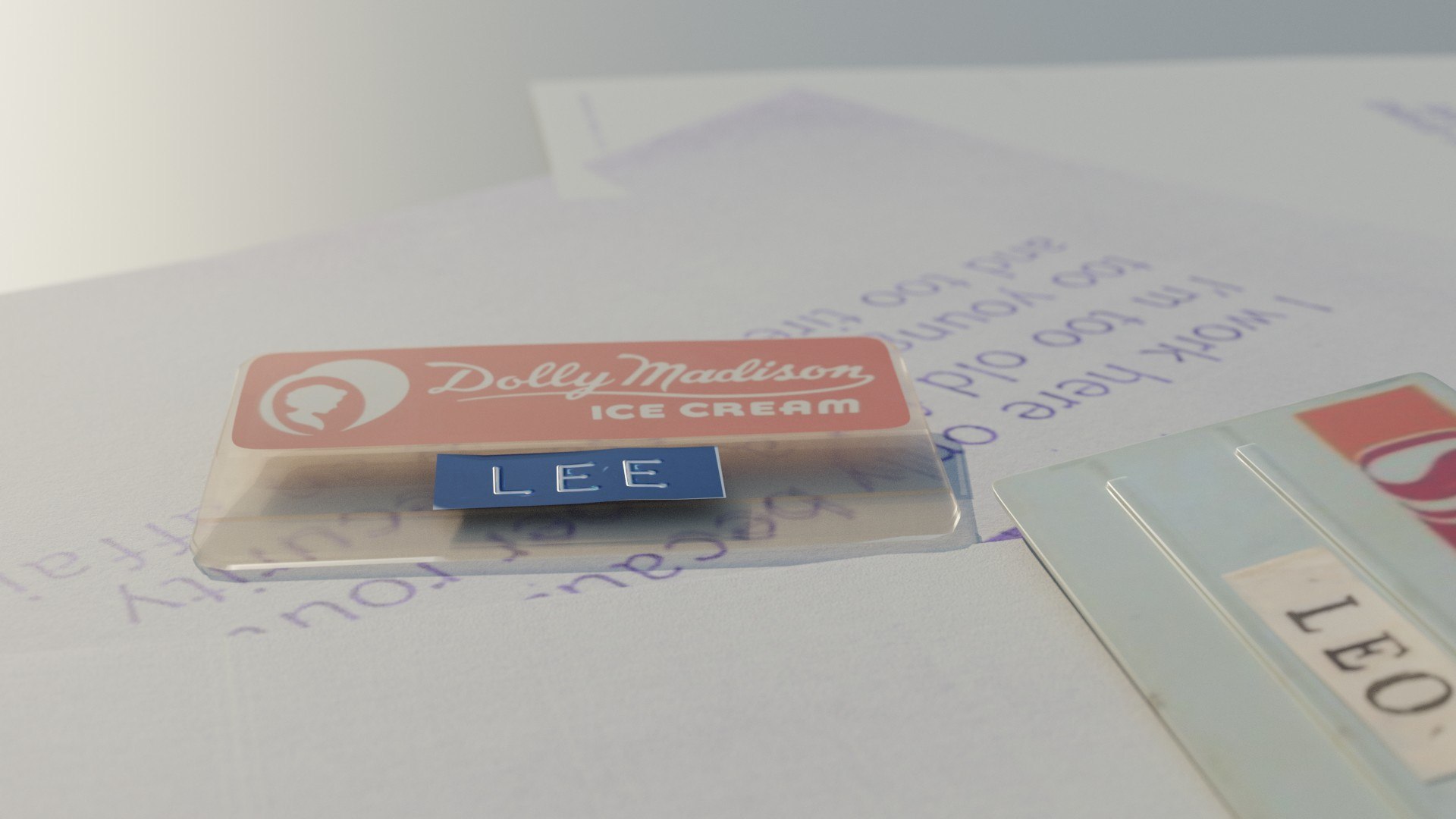 3D Various Nametags And Office Humor Ditto Copies - TurboSquid 1936495