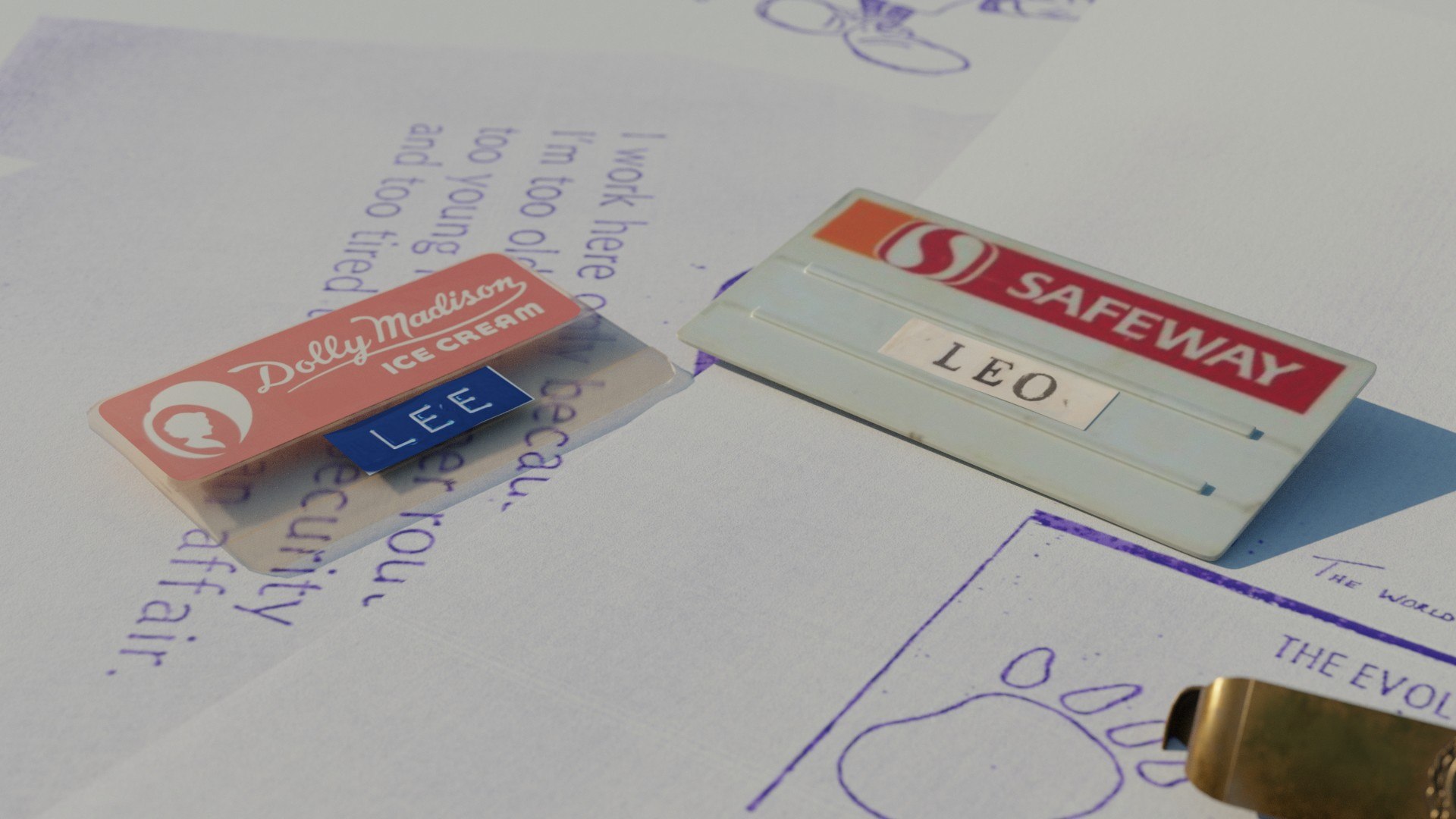 3D Various Nametags And Office Humor Ditto Copies - TurboSquid 1936495