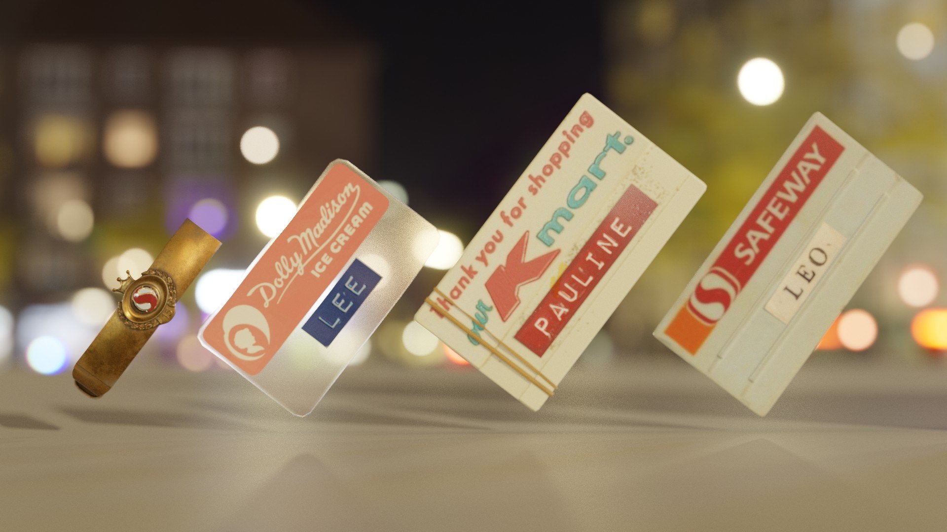 3D Various Nametags And Office Humor Ditto Copies - TurboSquid 1936495