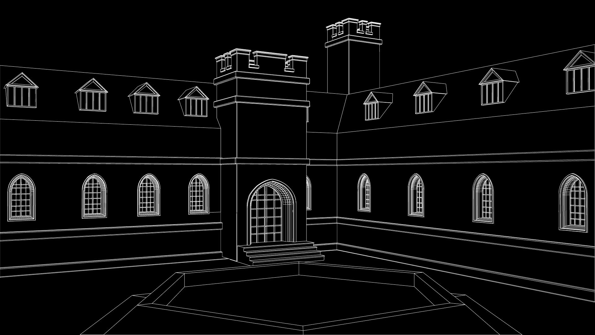 3D old court - TurboSquid 1342590