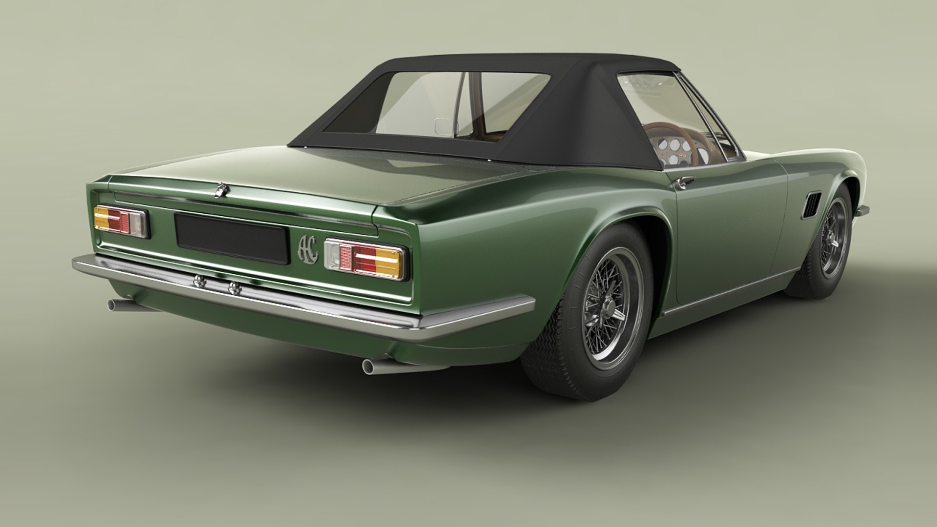 AC 428 Cabrio 3D Model - TurboSquid 2106242