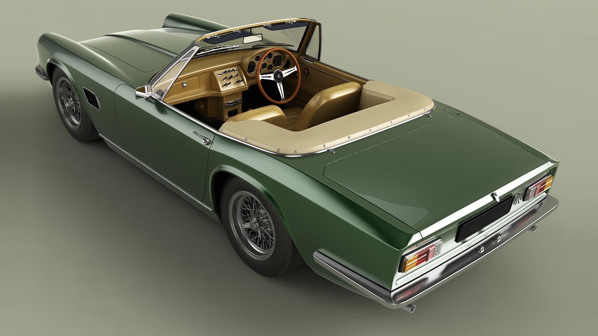 AC 428 Cabrio 3D Model - TurboSquid 2106242