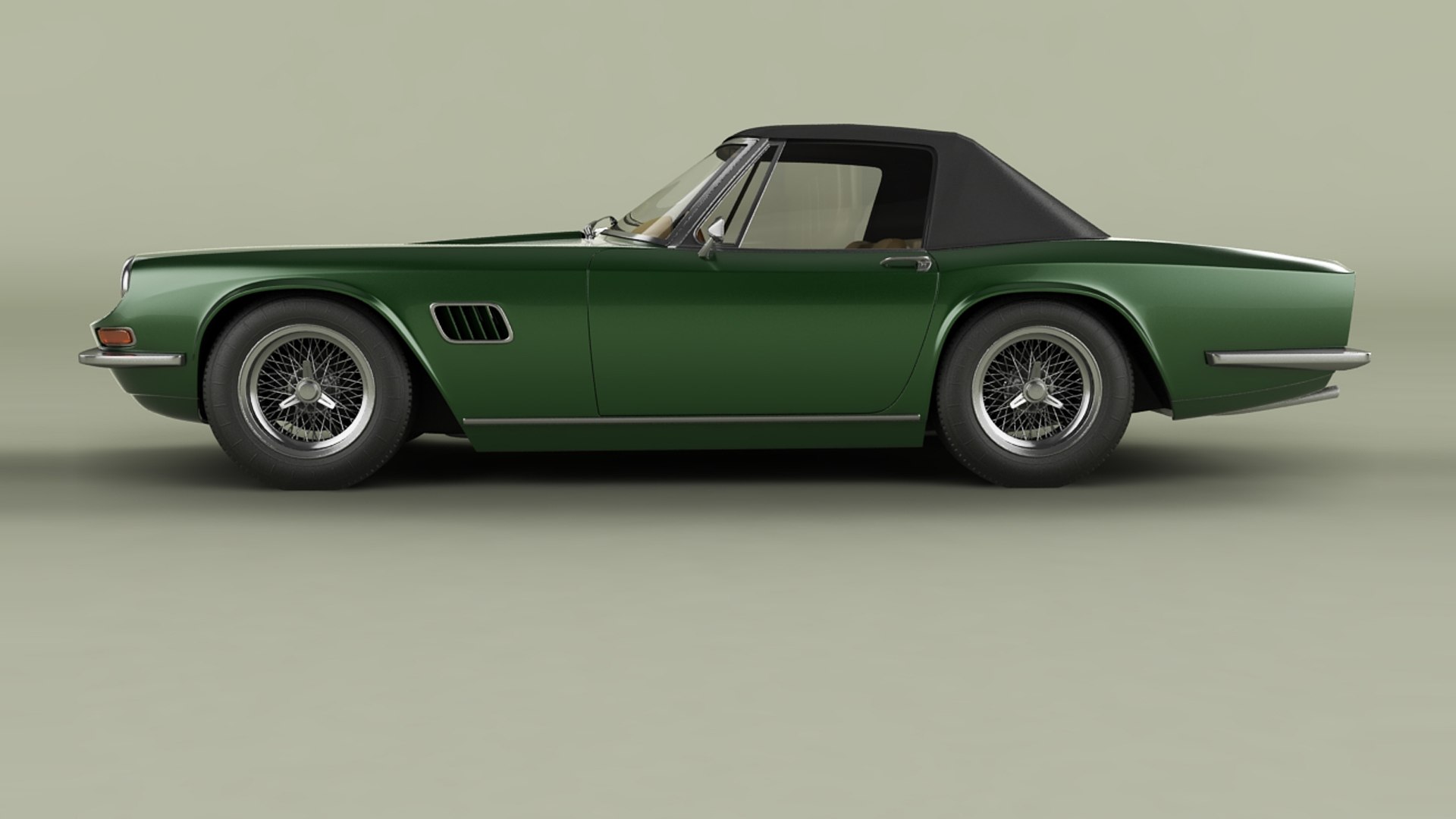 AC 428 Cabrio 3D Model - TurboSquid 2106242