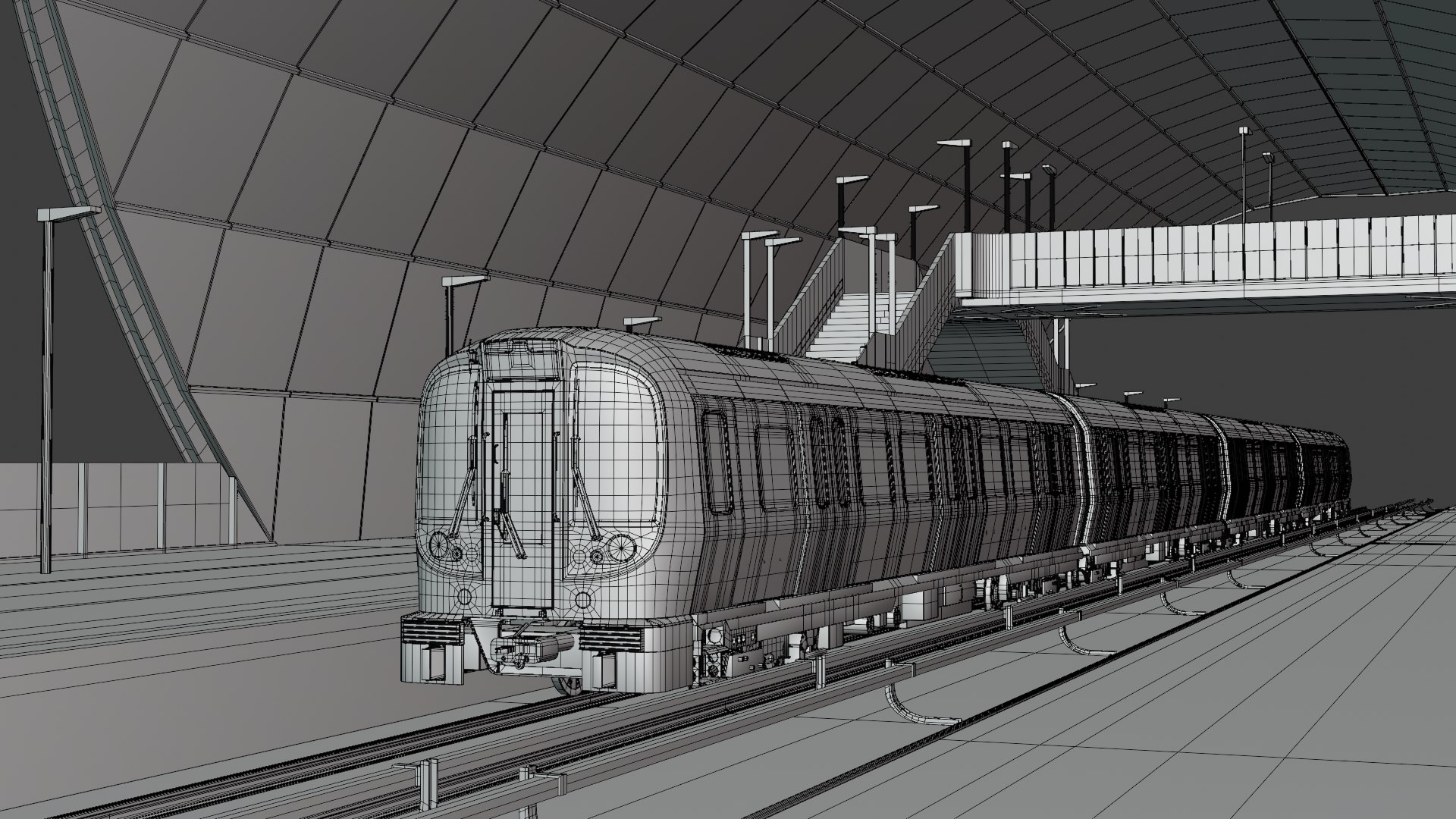 3D London Metro Stations VII - TurboSquid 2309781