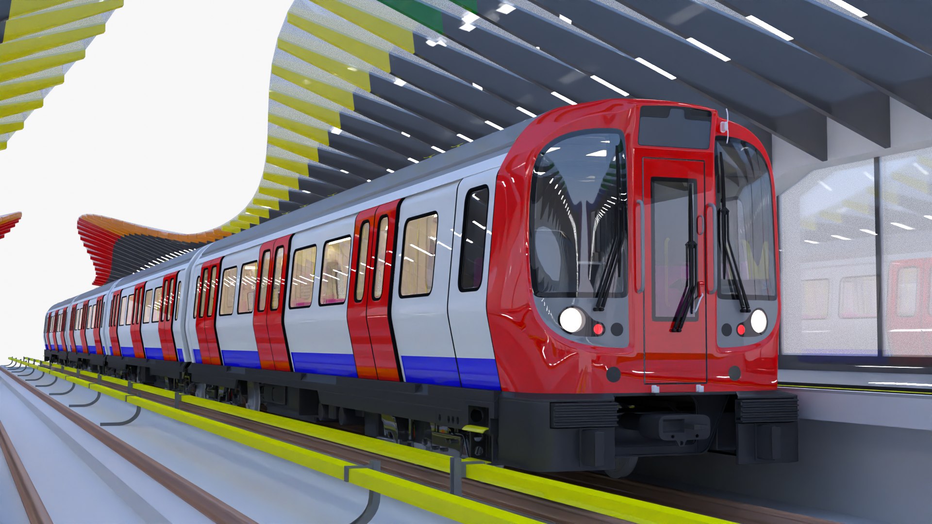 3D London Metro Stations VII - TurboSquid 2309781