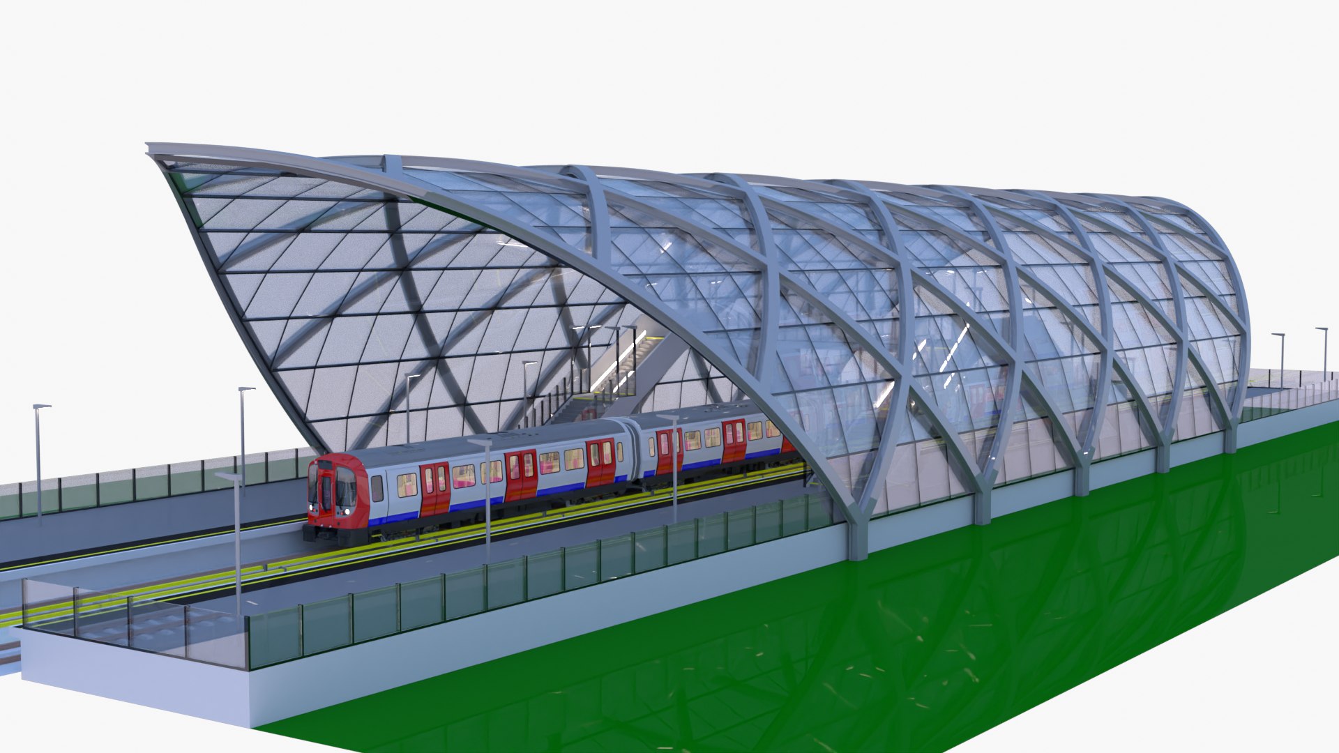3D London Metro Stations VII - TurboSquid 2309781