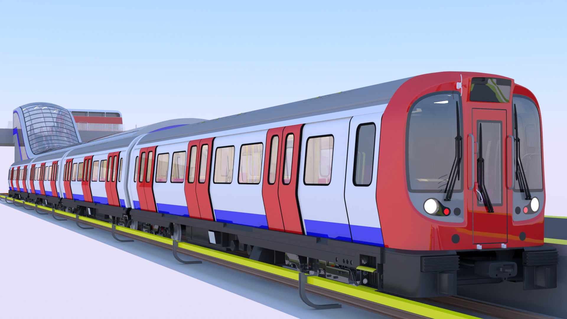 3D London Metro Stations VII - TurboSquid 2309781