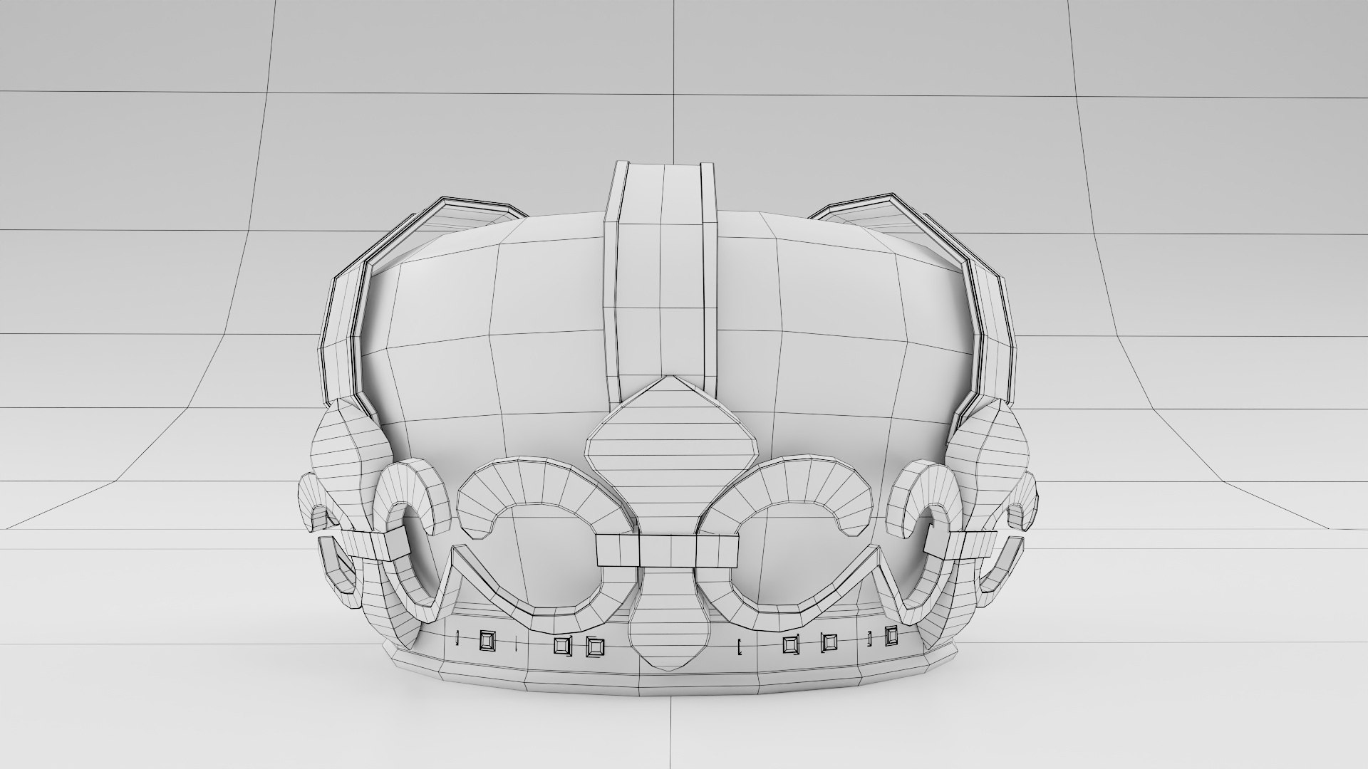 Royal King Crown Wooden 3D Model 3D Model - TurboSquid 1953800