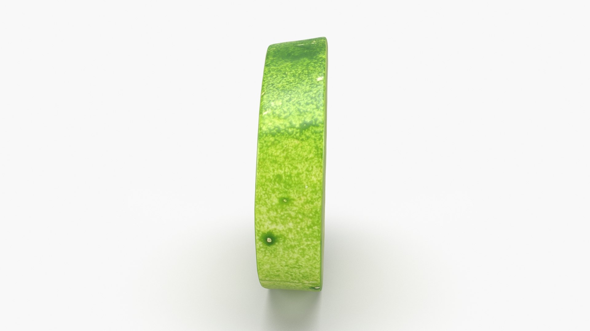 3D Cucumber Slice 02 Model - TurboSquid 2060868