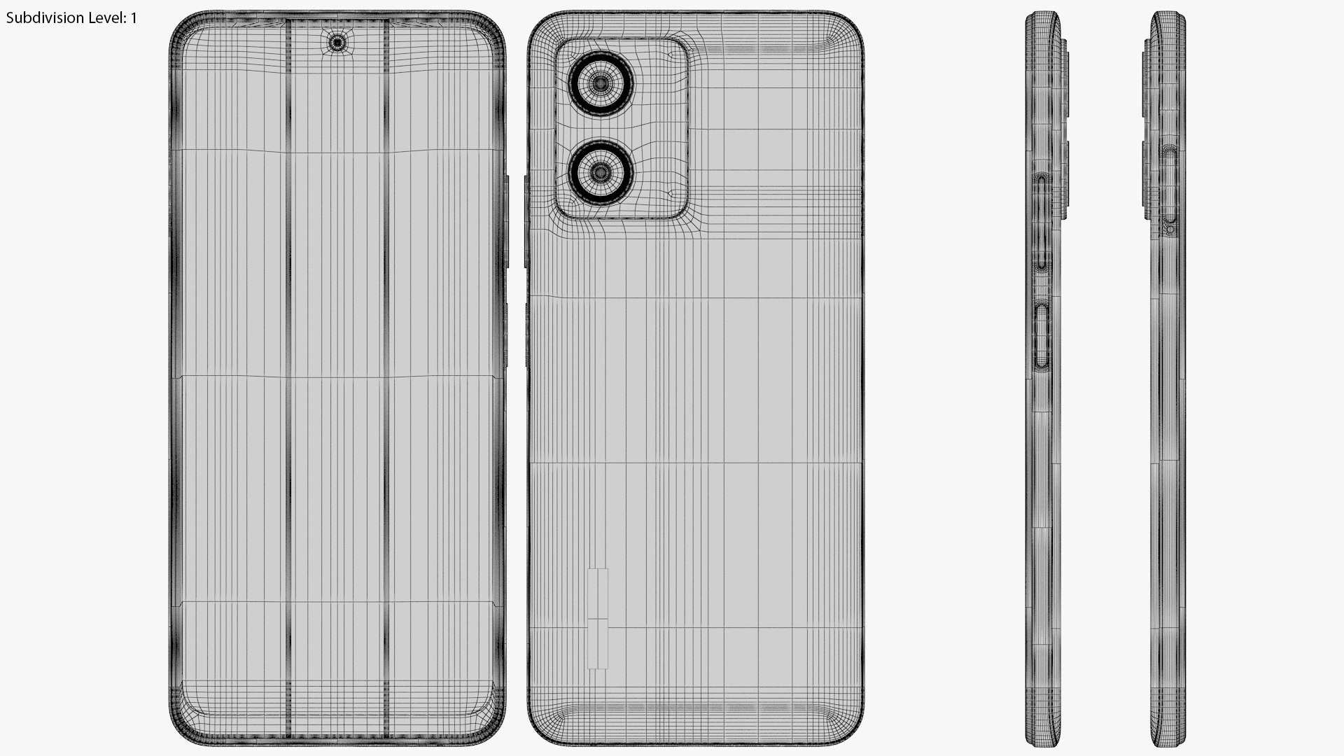 Xiaomi Redmi Note 12 5G Blue 3D model - TurboSquid 2052397
