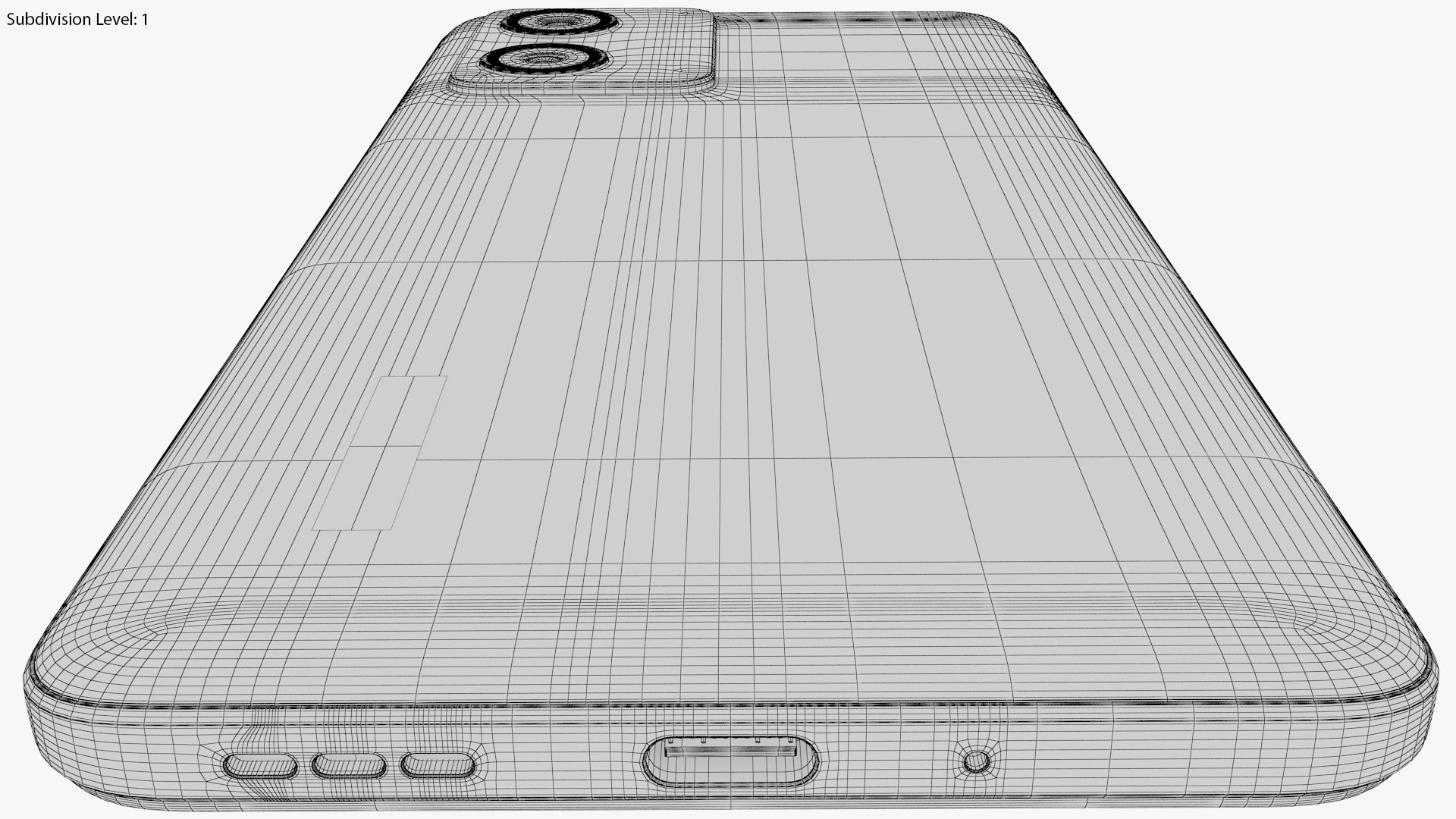 Xiaomi Redmi Note 12 5G Blue 3D model - TurboSquid 2052397
