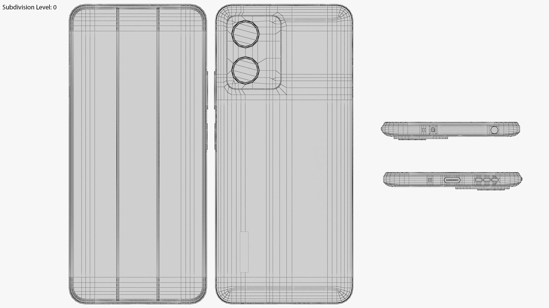 Xiaomi Redmi Note 12 5G Blue 3D model - TurboSquid 2052397
