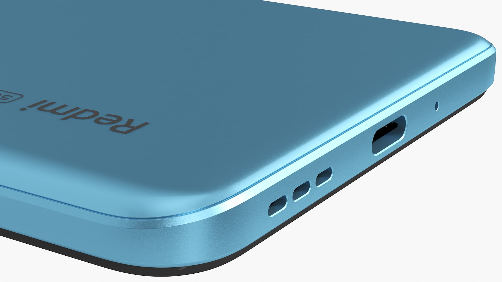 Xiaomi Redmi Note 12 5G Blue 3D model - TurboSquid 2052397