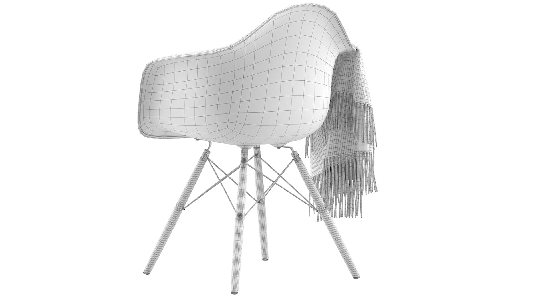 3D Model Eames Plastic Daw - TurboSquid 1295313