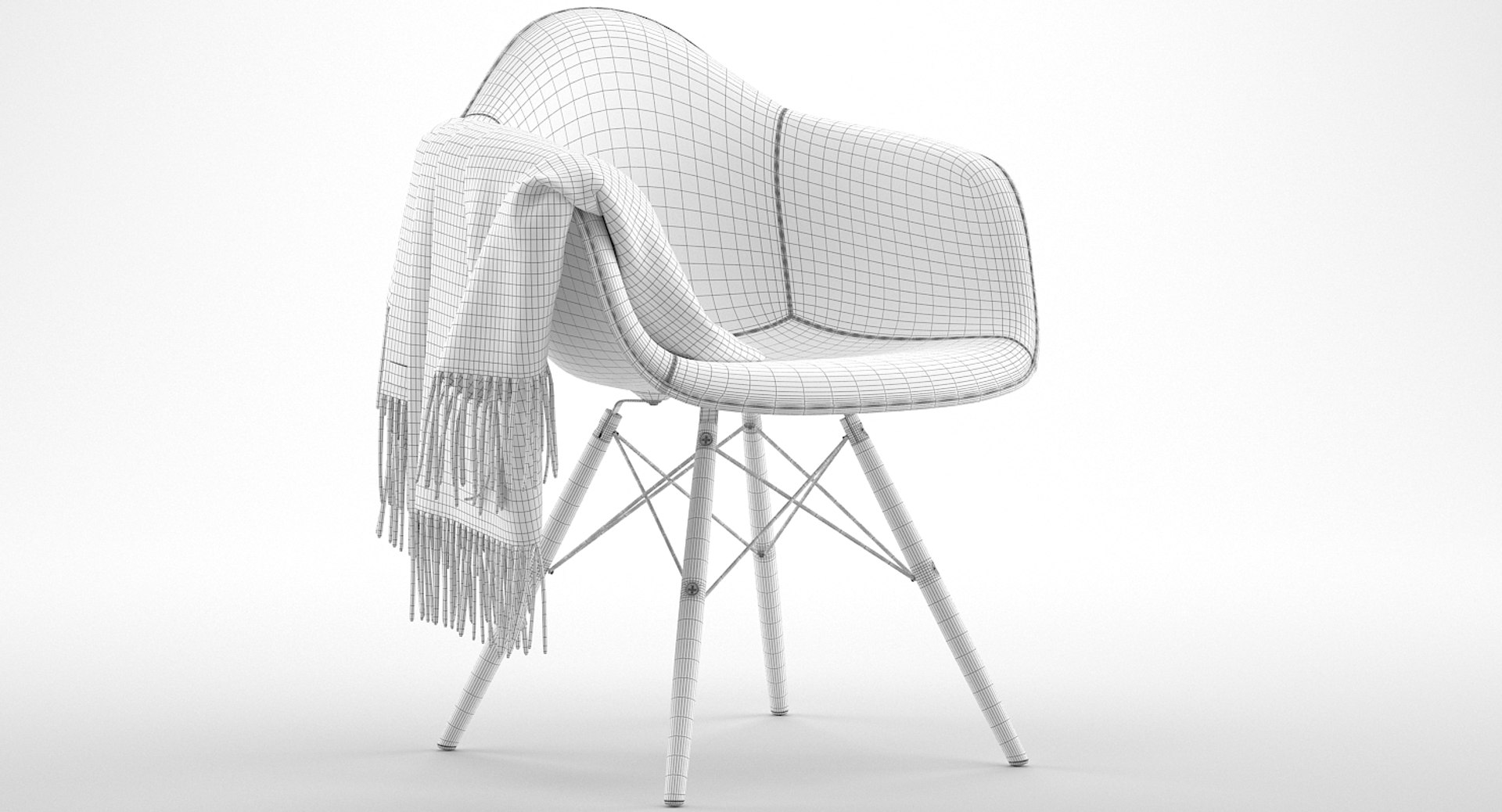 3D Model Eames Plastic Daw - TurboSquid 1295313