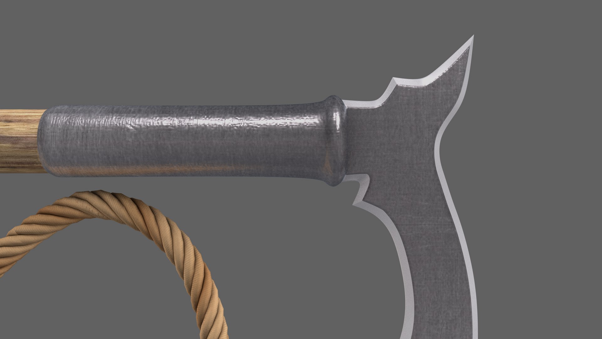 Kusarigama 3D Model - TurboSquid 1698476