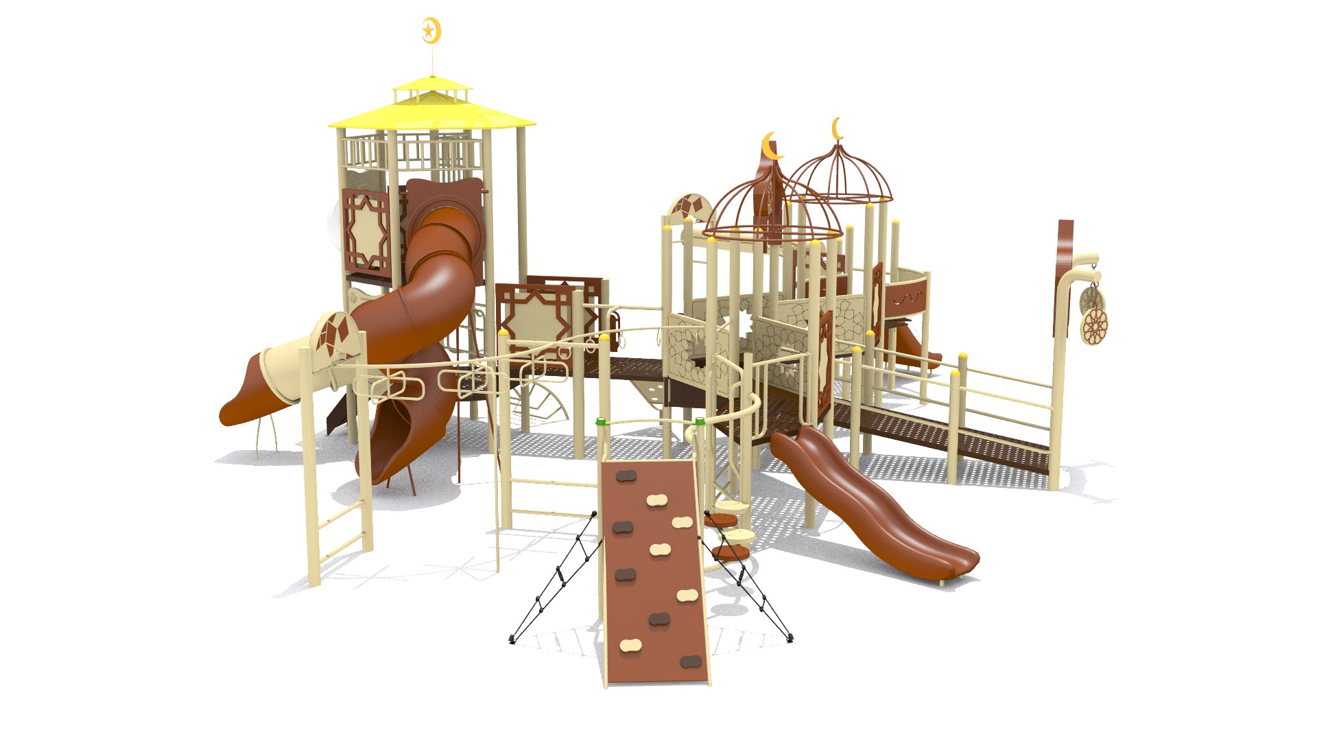 3D Islamic Mosque Playground - TurboSquid 1779214