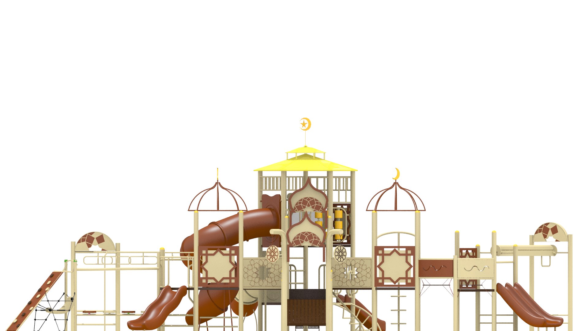 3D Islamic Mosque Playground - TurboSquid 1779214