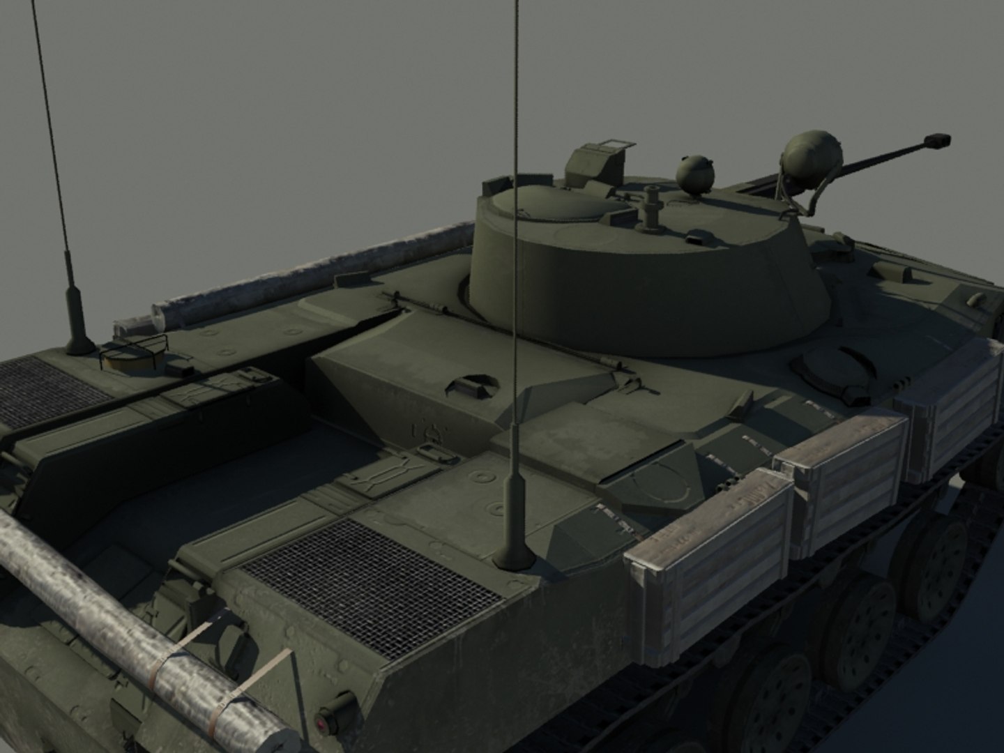 3d Model Bmd-2 Soviet Vehicle