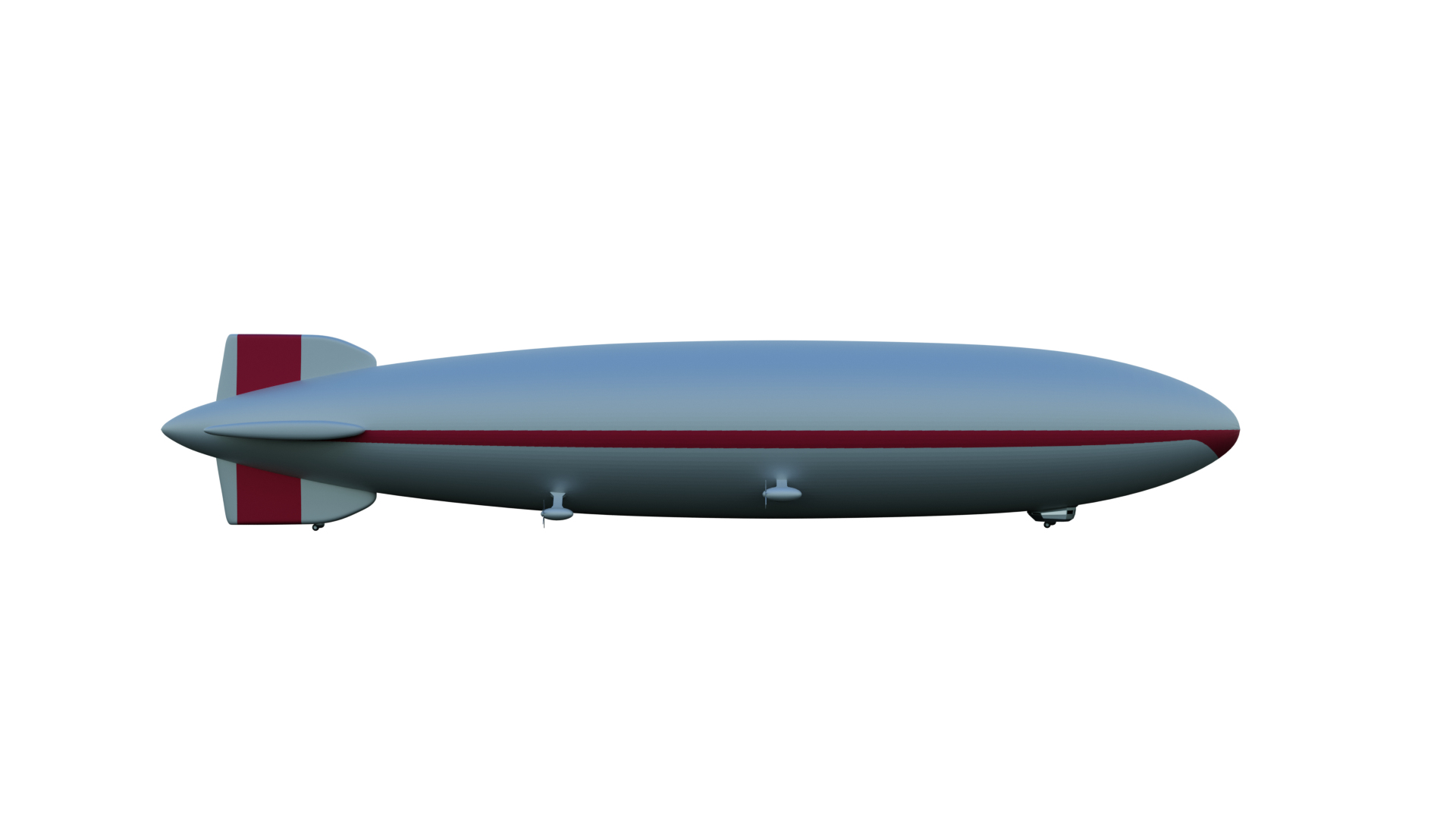3D Zeppelin-airship Model - TurboSquid 2023055