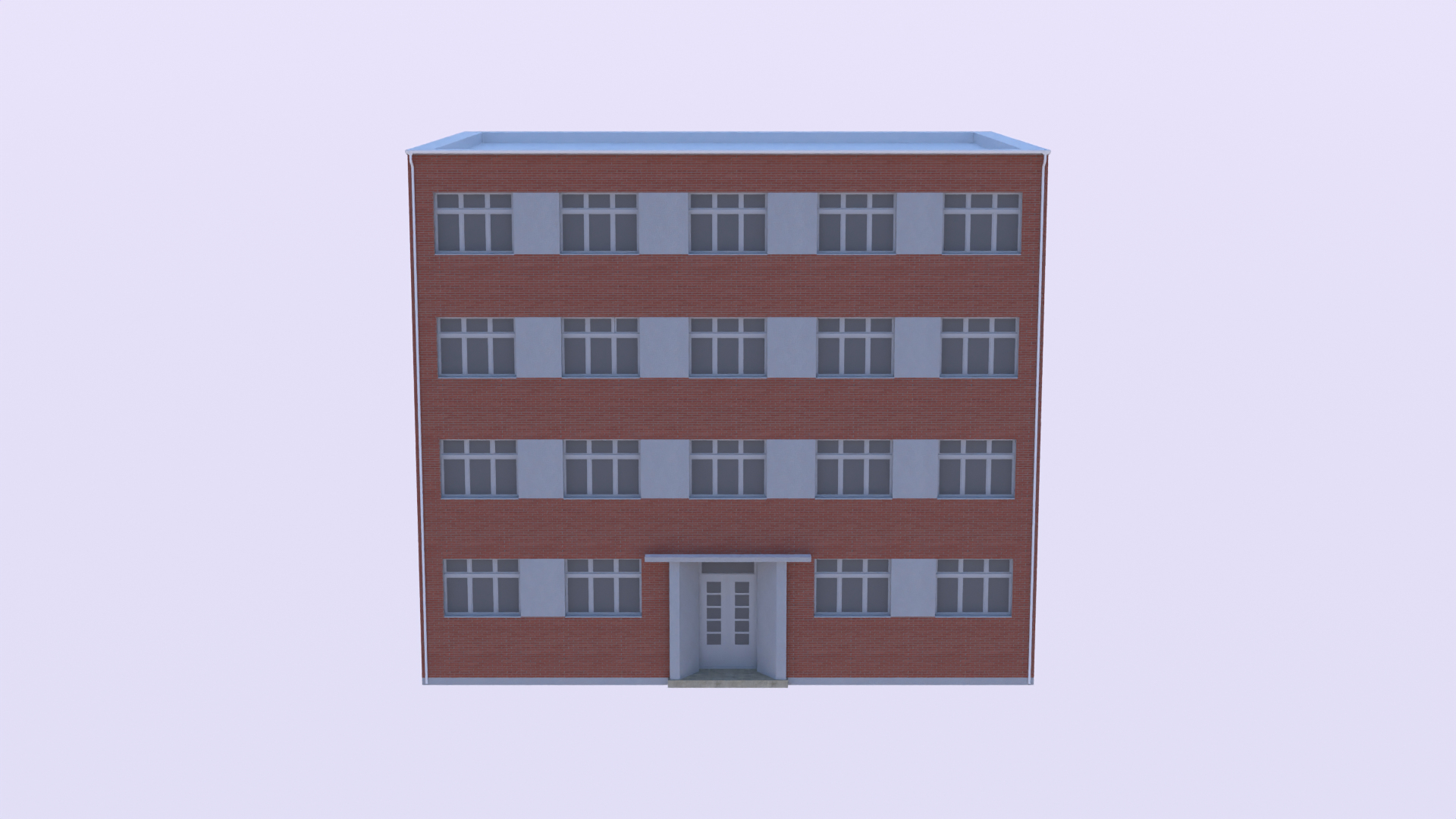 Apartment Building With Graffiti 3D Model - TurboSquid 2246087
