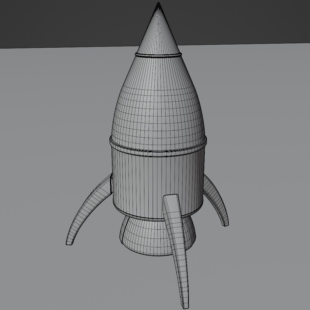 Free Cartoon Rocket 3D Model - TurboSquid 2205060