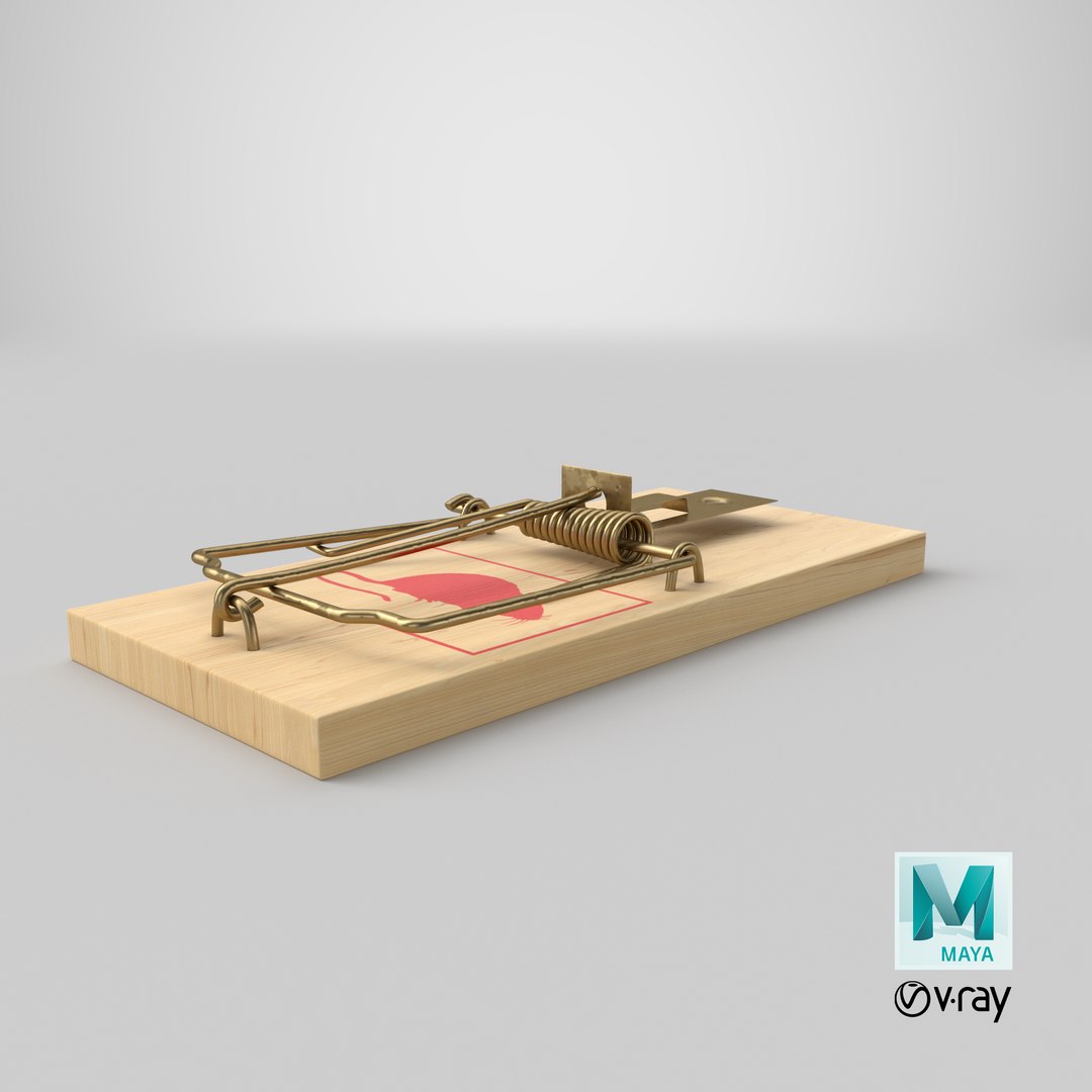 Mouse Trap 3D Model - TurboSquid 1472483