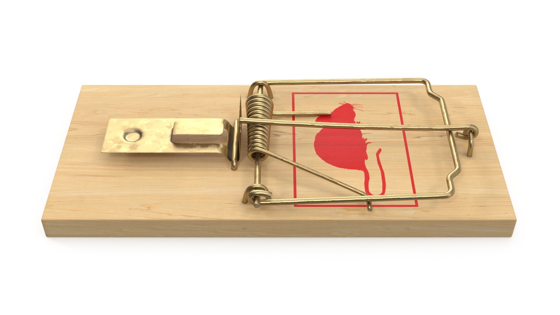 Mouse Trap 3D Model - TurboSquid 1472483