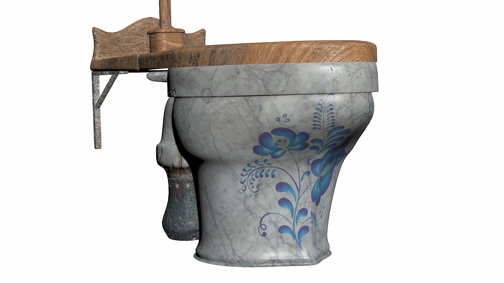 Victorian Toilet 3D - TurboSquid 1916764