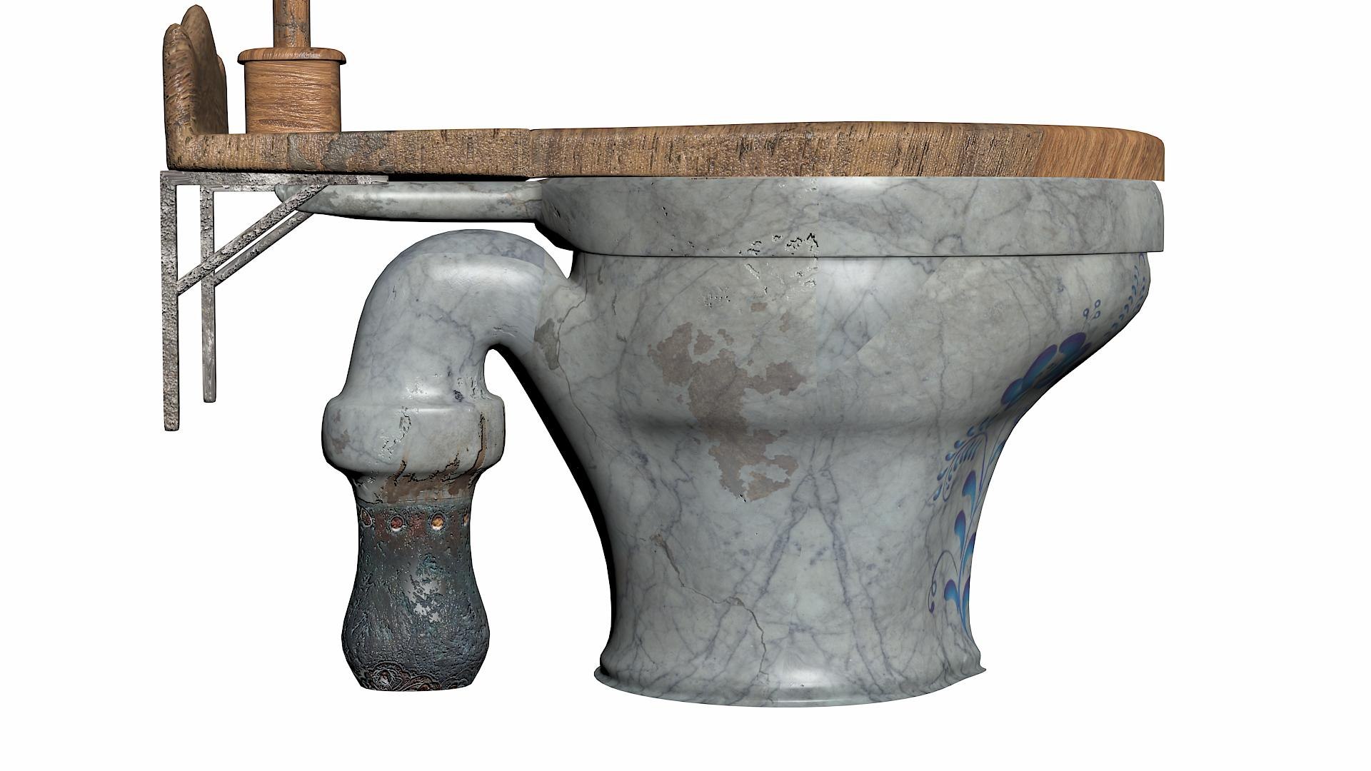 Victorian Toilet 3D - TurboSquid 1916764