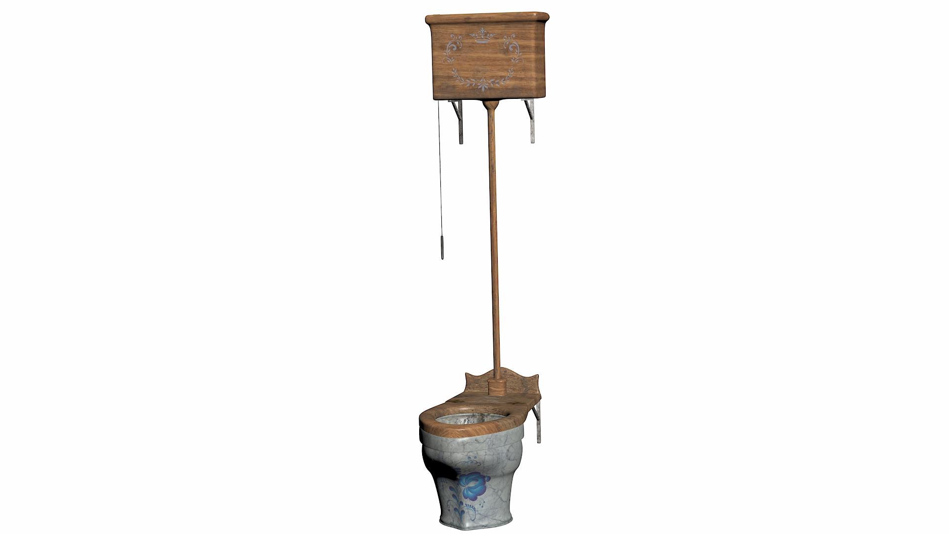 Victorian Toilet 3D - TurboSquid 1916764
