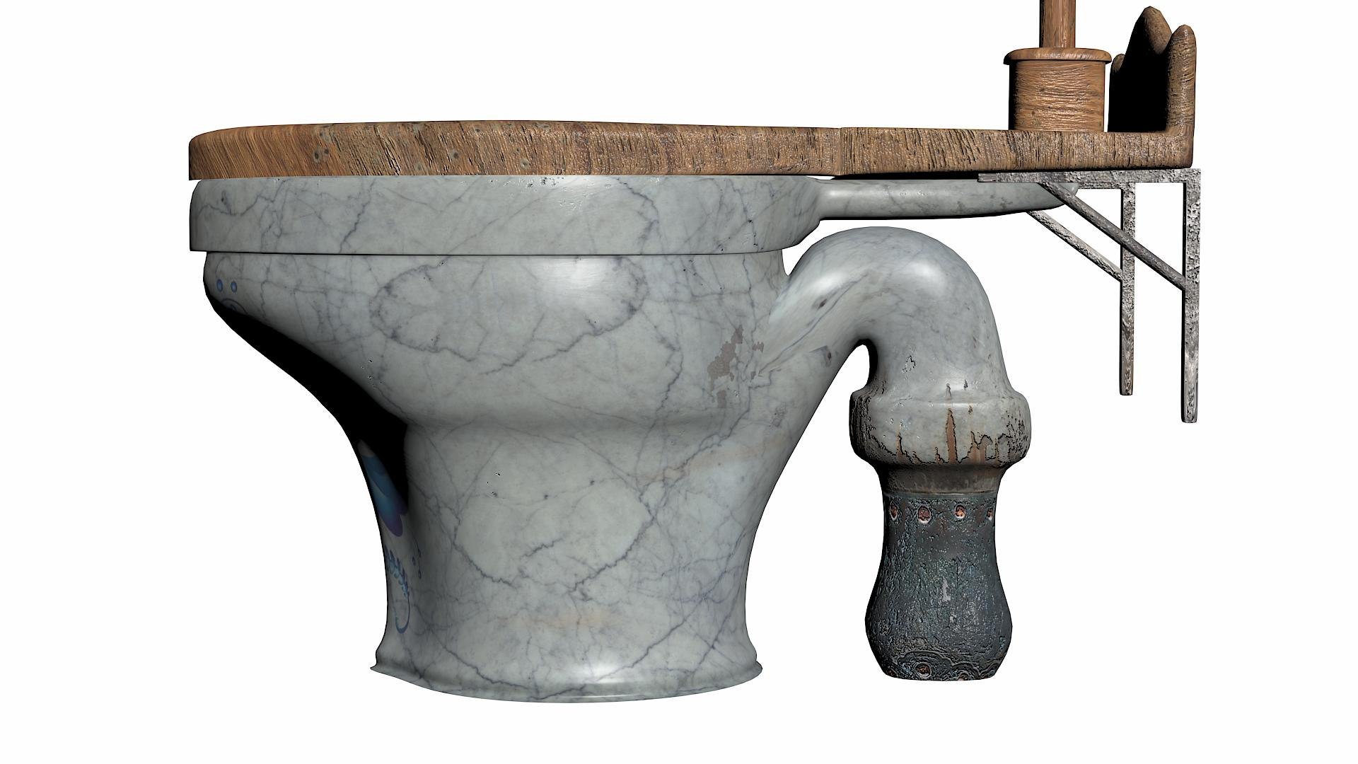 Victorian Toilet 3D - TurboSquid 1916764