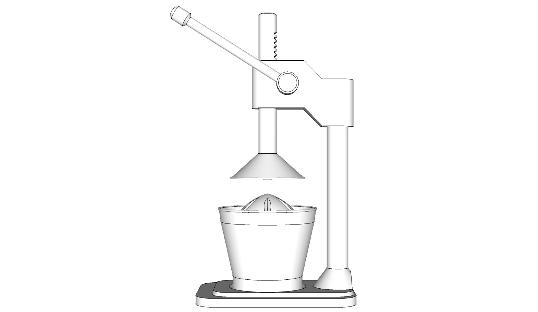 Juice Juicer 3D Model - TurboSquid 1358283