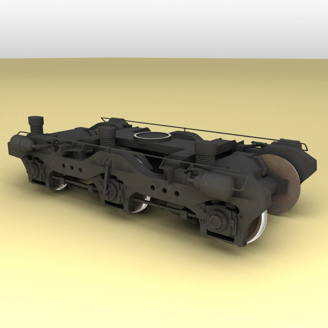 Emd Sd22eco Locomotive Engine Diesel 3d Max