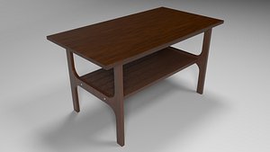 3D model old tv table scratched - TurboSquid 1641987