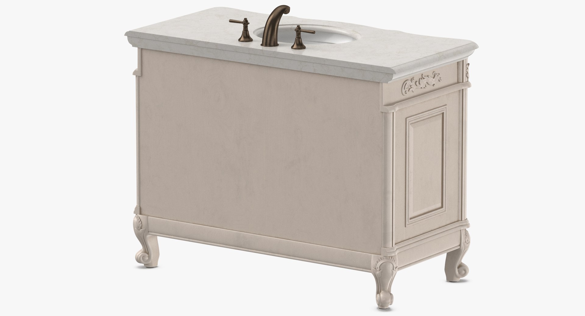 Classical Vanity 3D Model - TurboSquid 1282501