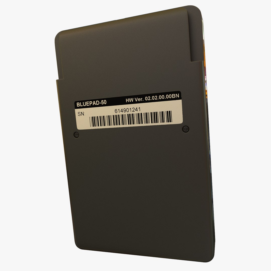 3D Model Pad Bluepad - TurboSquid 1366735