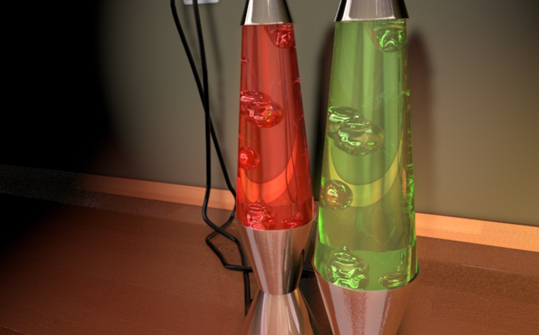Lava Lamp 3d Model