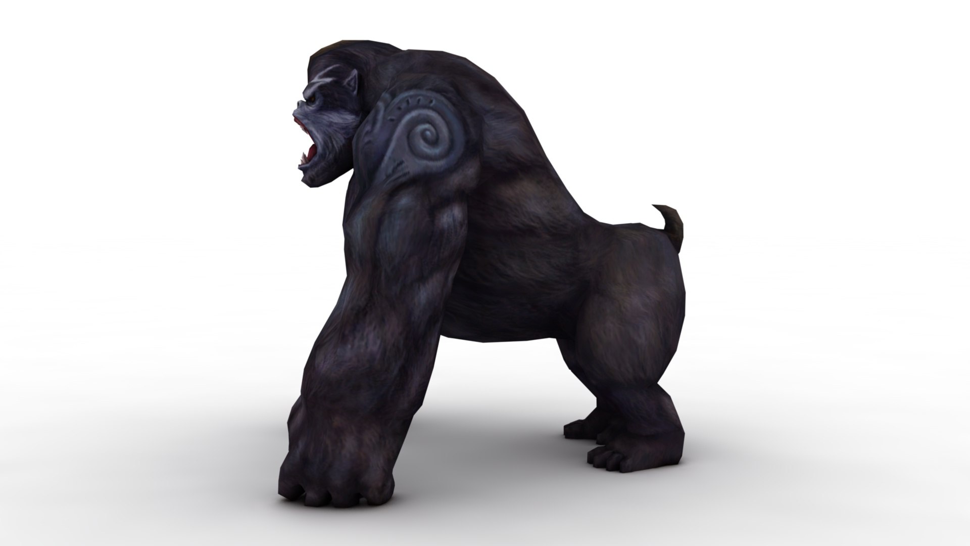 Gorilla 3D Model - TurboSquid 2512475