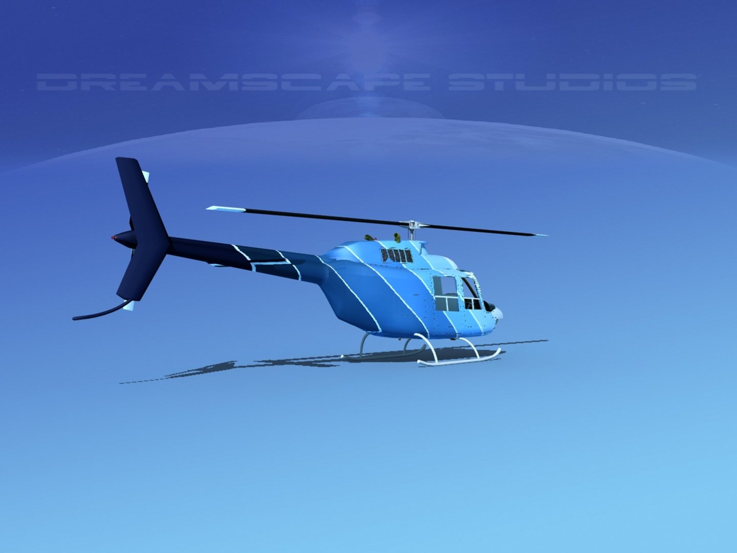 3D bell 206 - TurboSquid 1218965