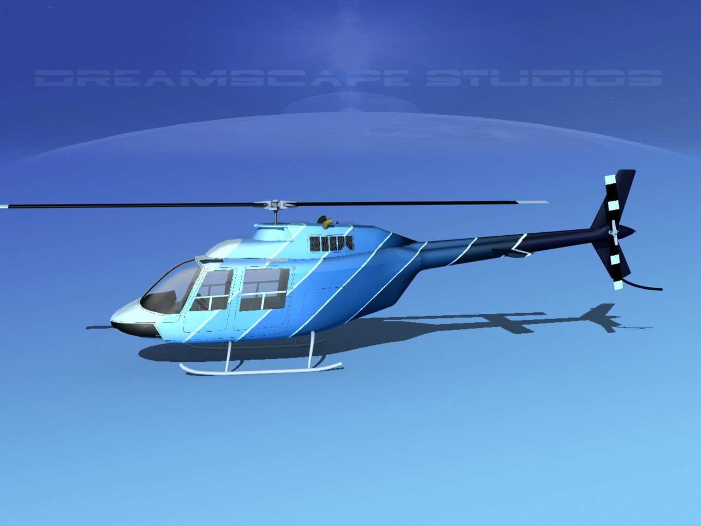 3D Bell 206 - TurboSquid 1218965