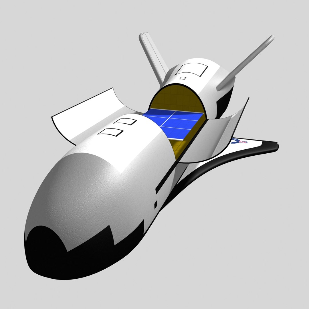 X-37b X-37 Model - TurboSquid 1196585