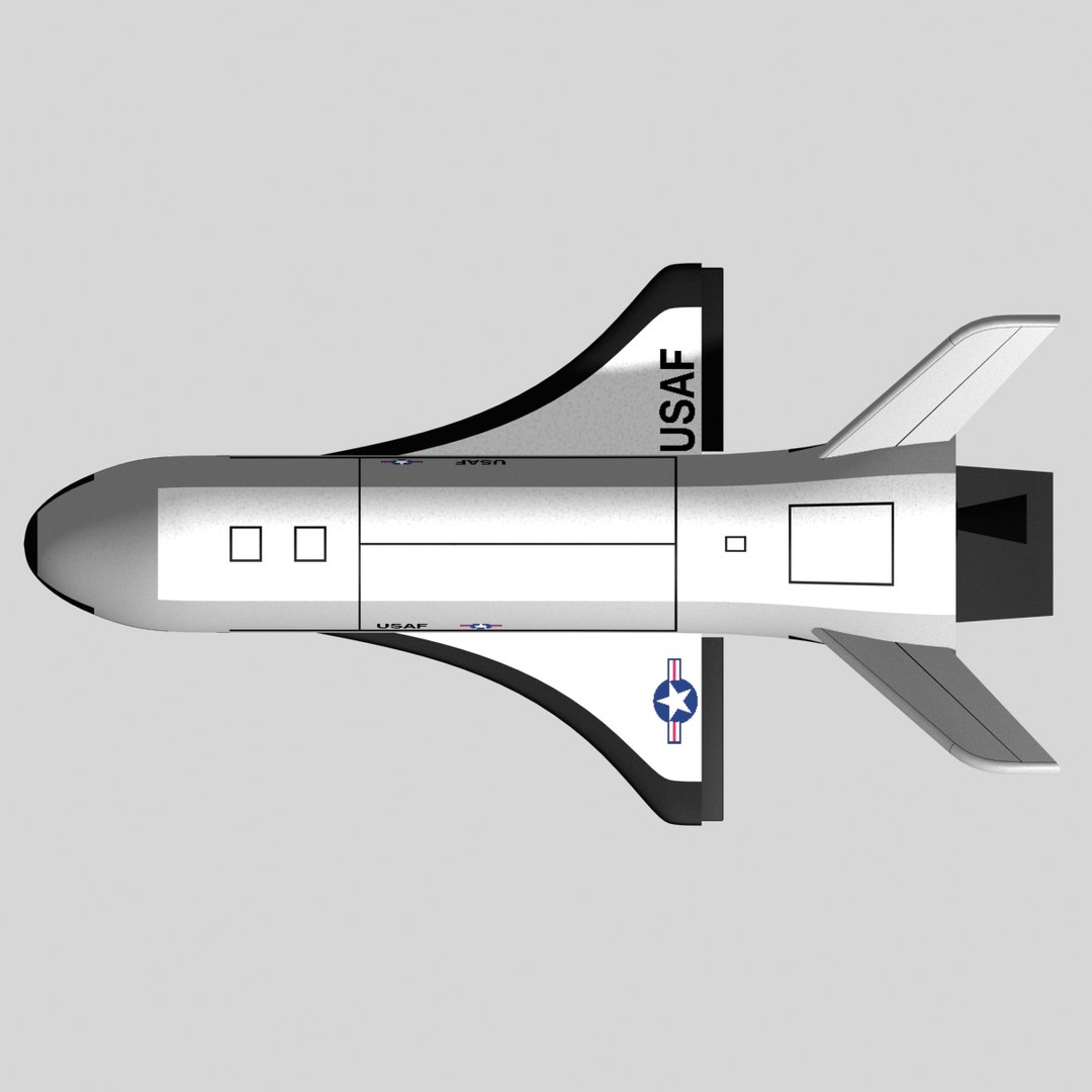 X-37b X-37 Model - TurboSquid 1196585