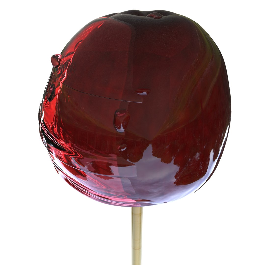 3d Lollipops Apple Model