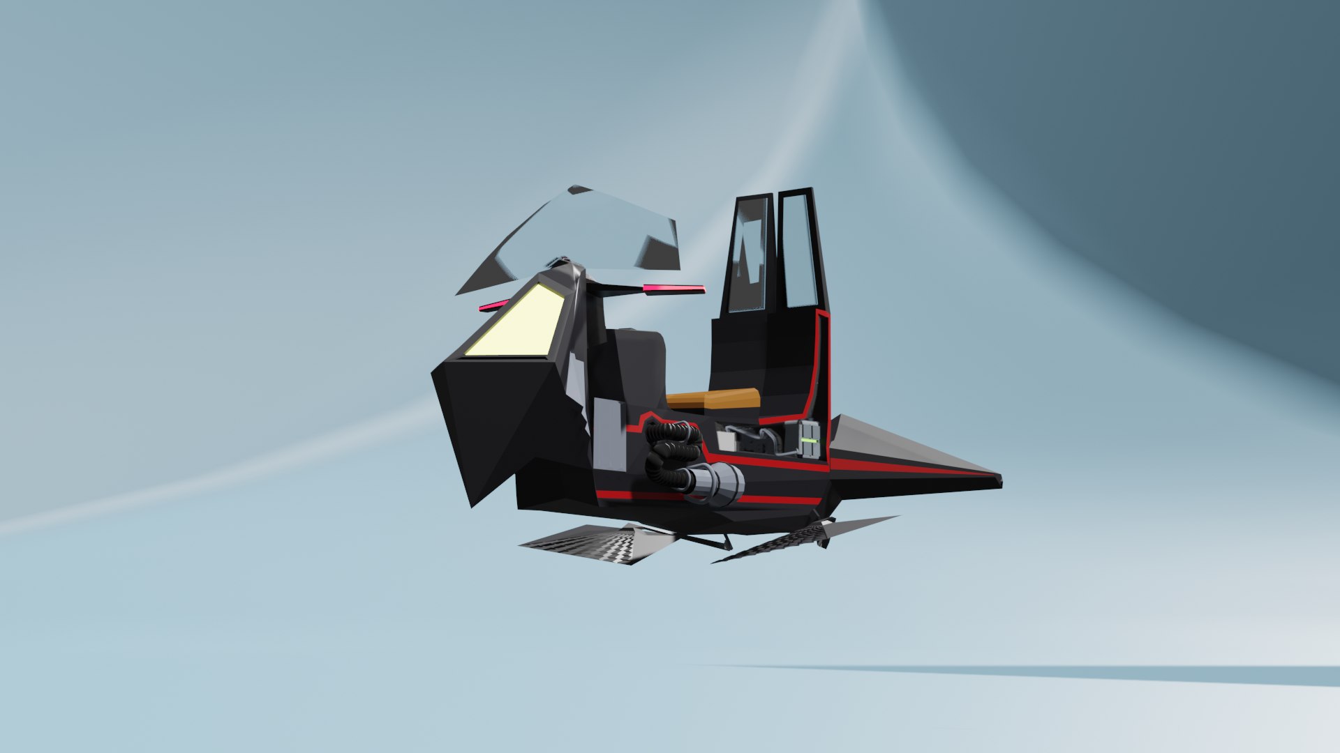 3D Hoverbike - TurboSquid 2097347