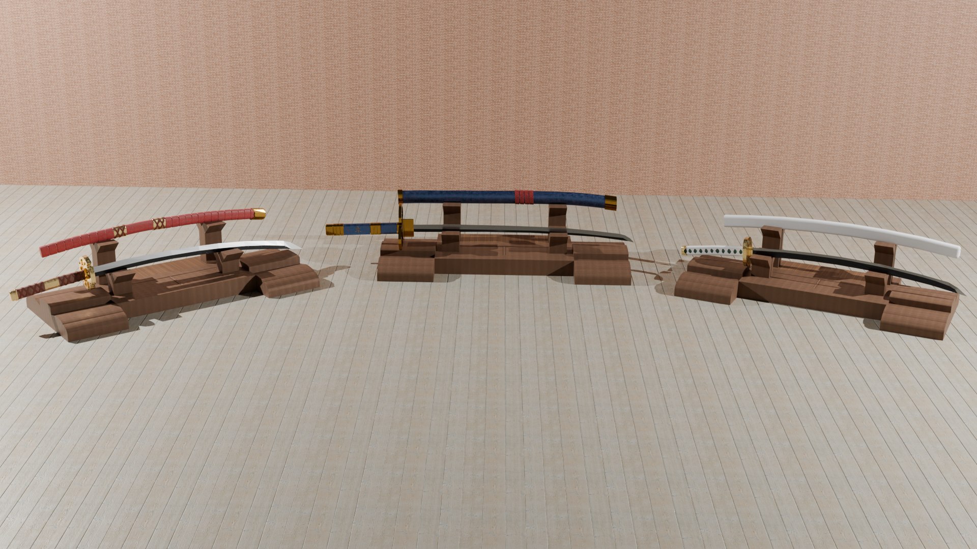 Enma Sendai Kitetsu And Wado Ichimonji 3D - TurboSquid 2229541