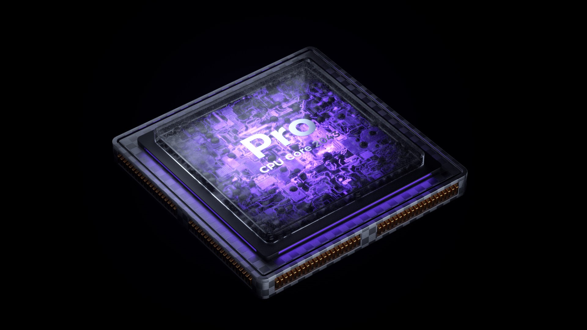 CPU motherboard 3D model - TurboSquid 2142535