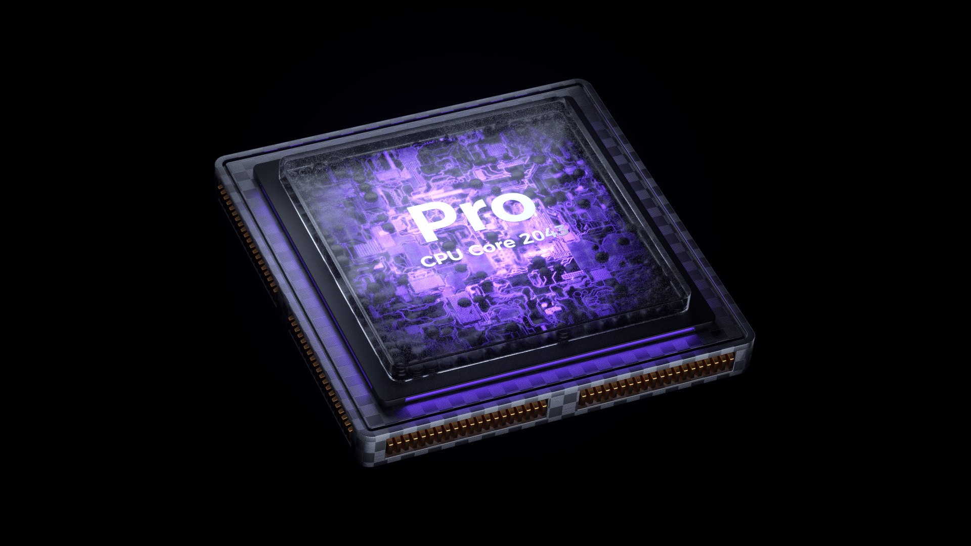 CPU motherboard 3D model - TurboSquid 2142535