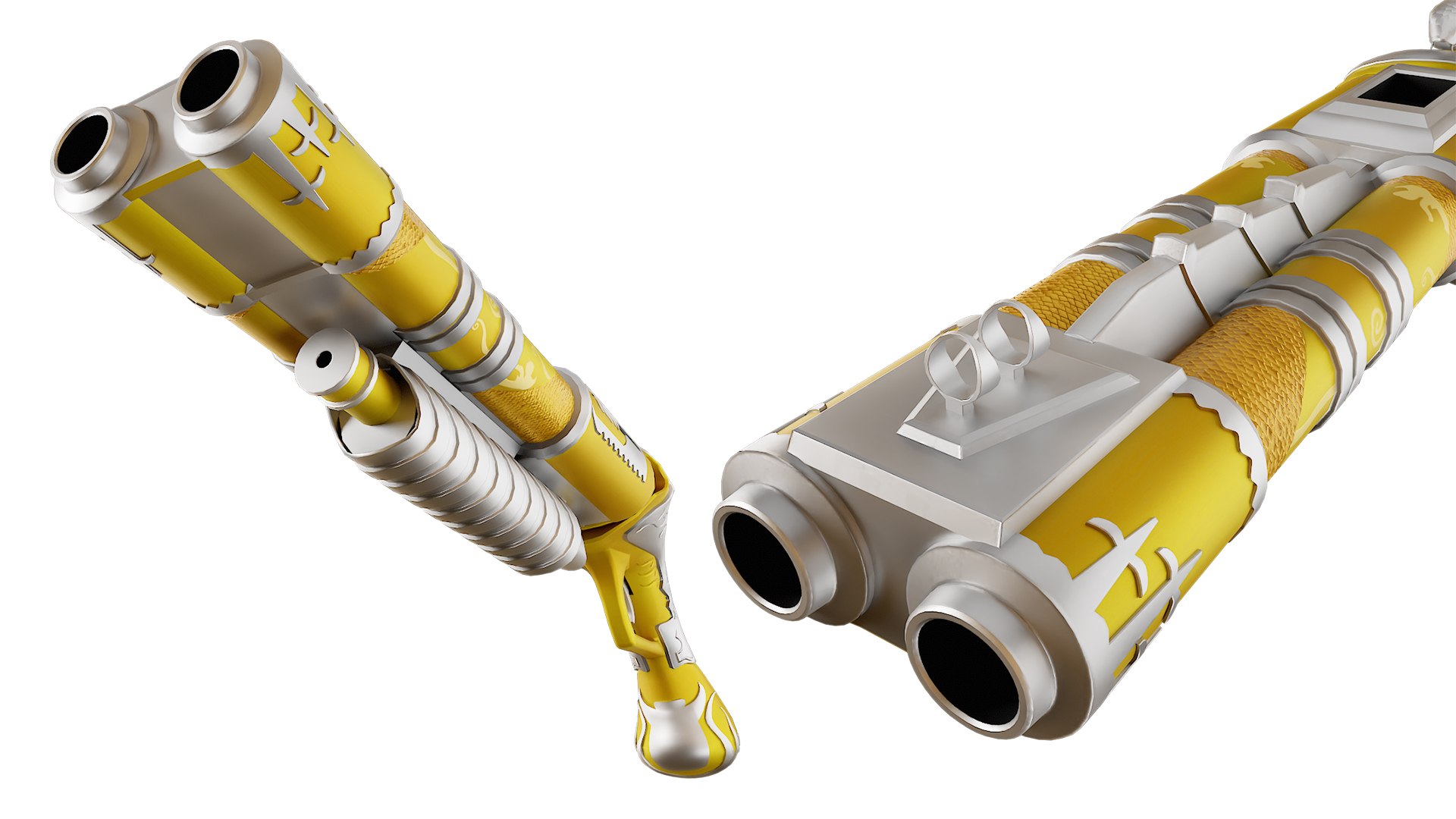 Fantasy Shotgun 3d Model Model - TurboSquid 2181678